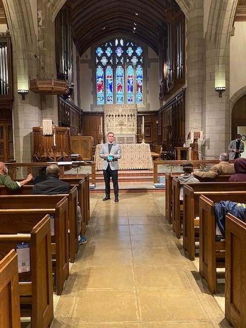 Bishop Elect Jeffrey W. Mello meets with… | Christ Church Cathedral