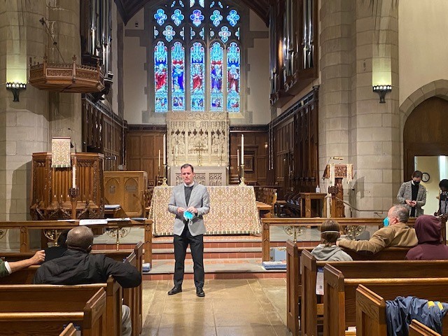 Bishop Elect Jeffrey W. Mello meets with… | Christ Church Cathedral